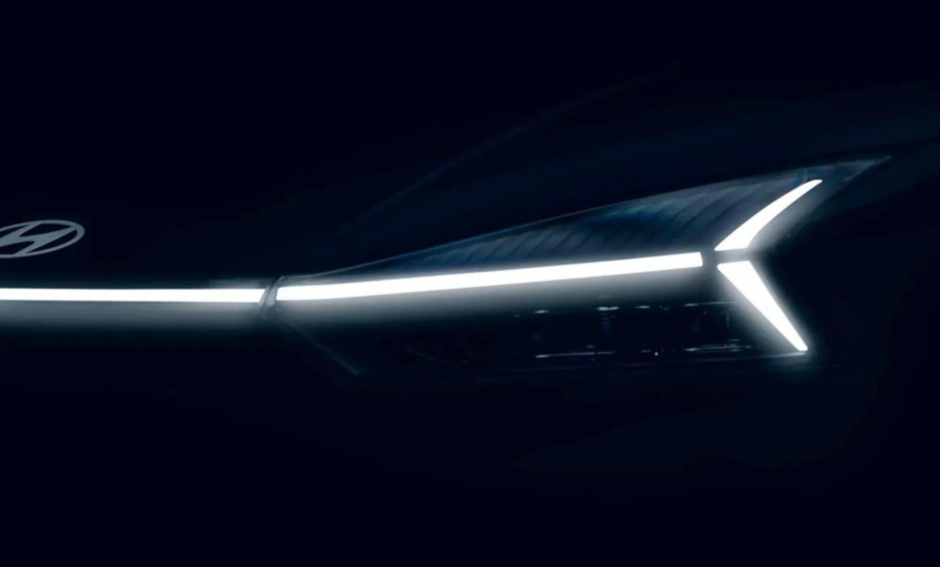 Hyundai previews new i20 with Lamborghini-inspired lighting design