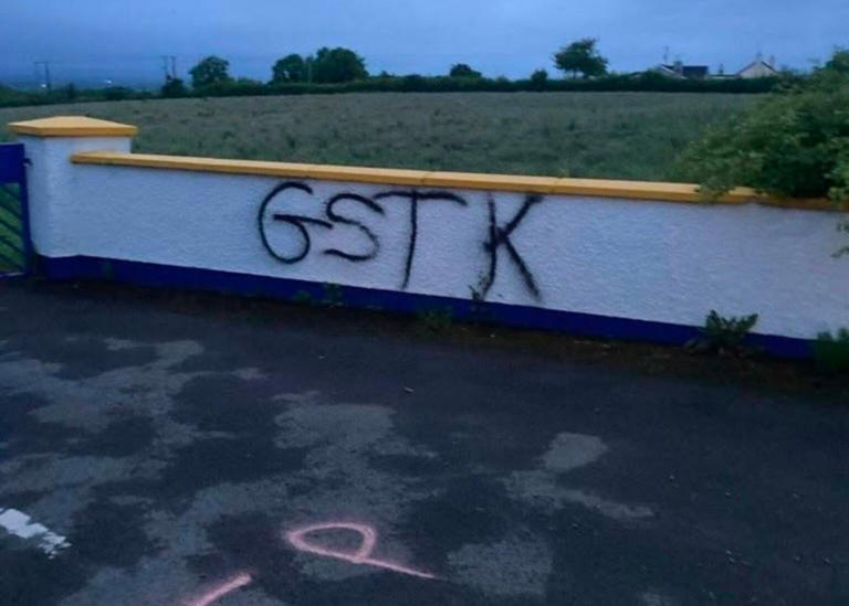 GAA club condemns sectarian graffiti as police confirm they are ...