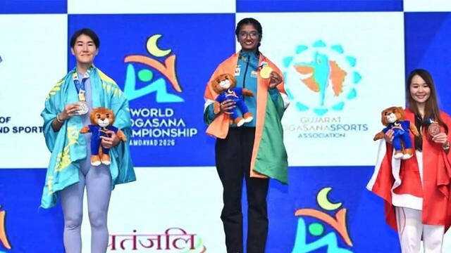 India dominates at World Yogasana Championships with record gold medals