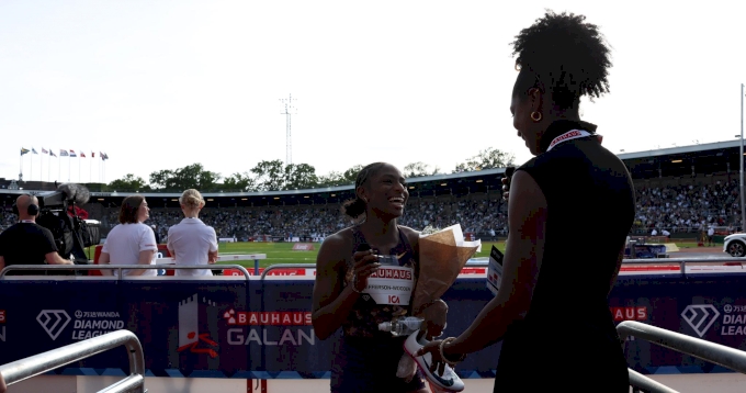 Melissa Jefferson-Wooden eases to win in Stockholm | 2026 Diamond ...