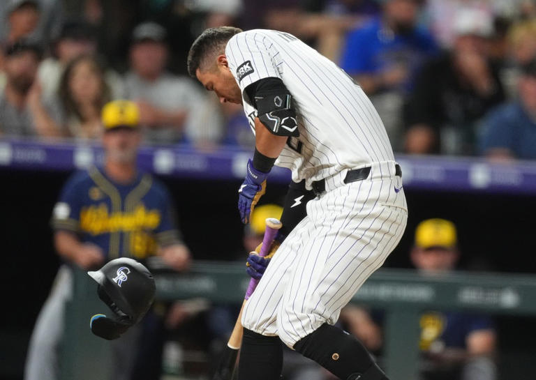 Jacob Misiorowski’s 98 mph pitch hits Rockies’ Tyler Freeman in head in ...