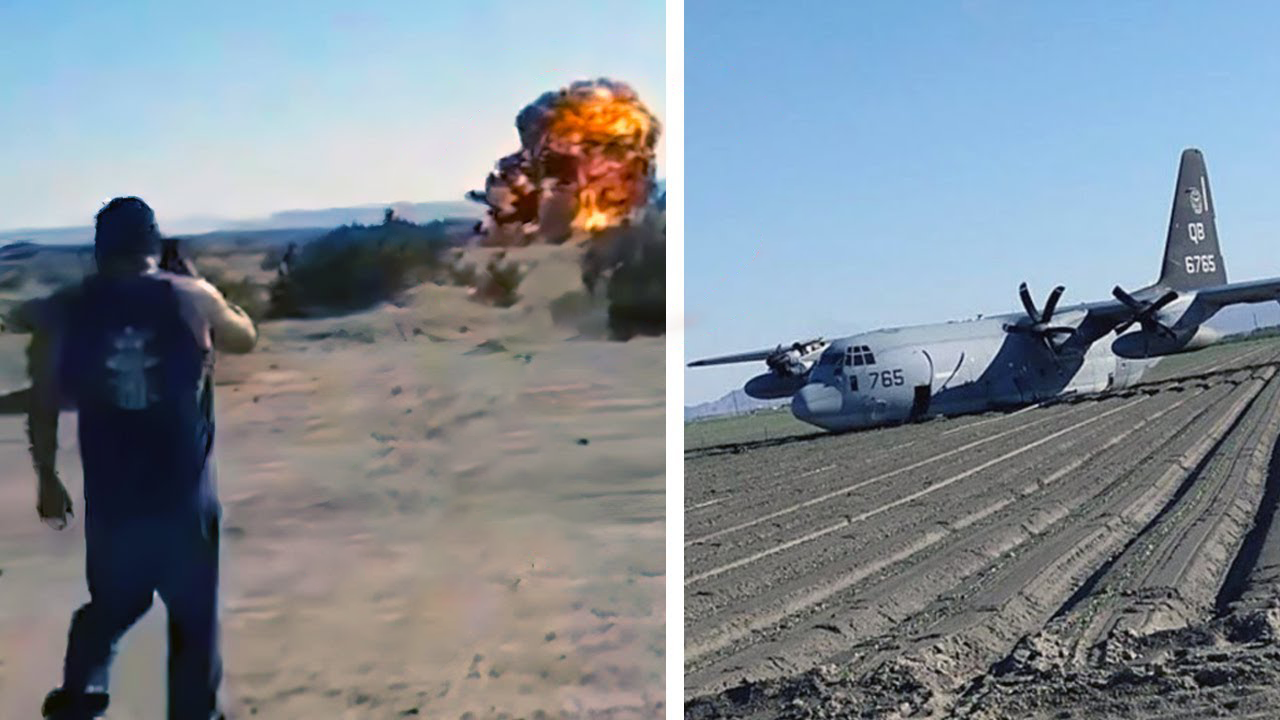 The mid-air collision that turned an F-35 into a fireball