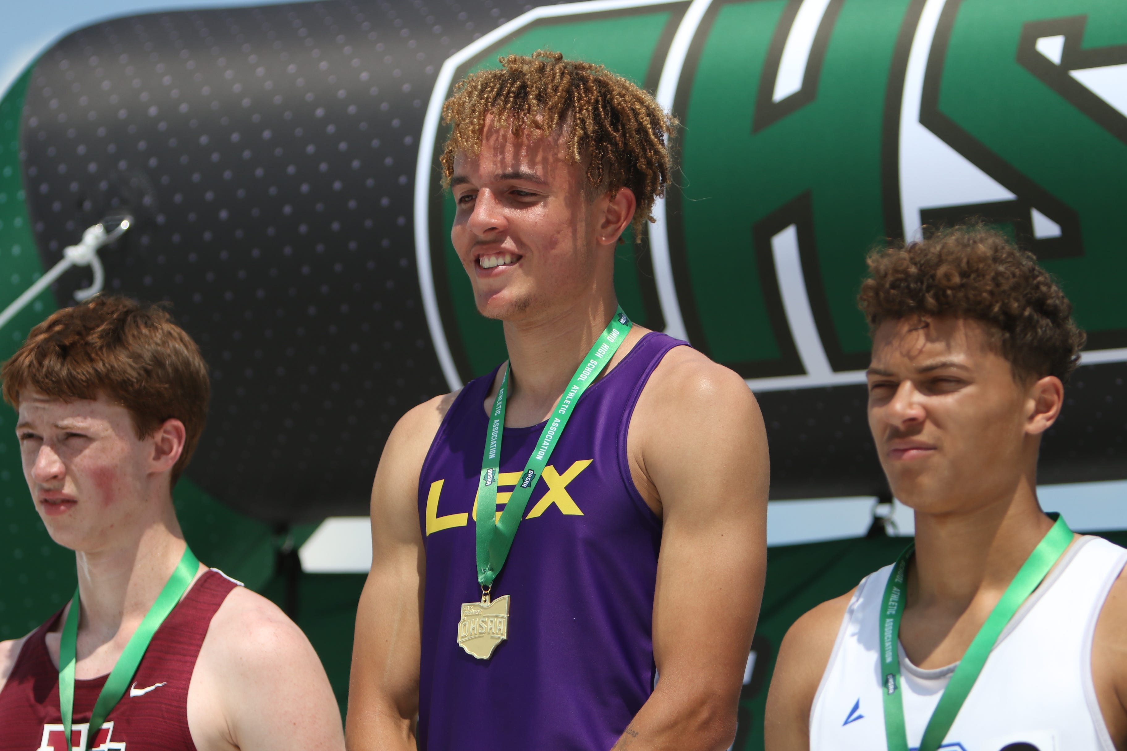 Lexington's Latrell Hughes repeats as 800-meter OHSAA state champion