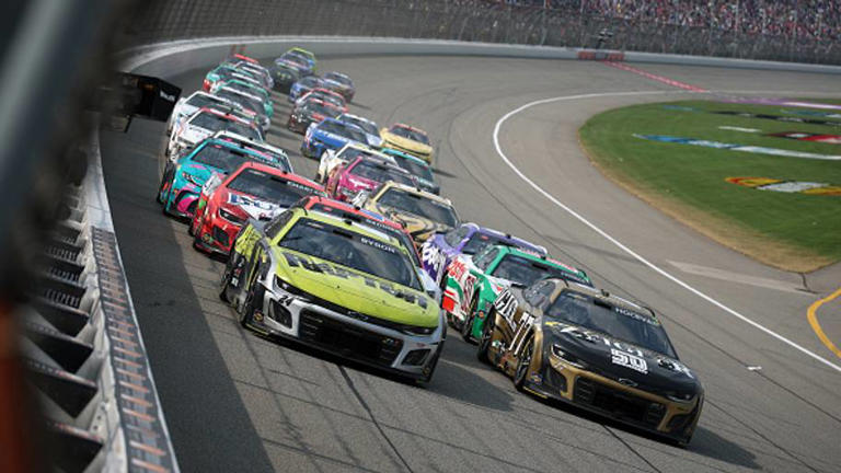 Michigan NASCAR Cup Series results, full point standings