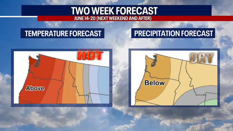 Seattle weather: Cool and wet start to the work week