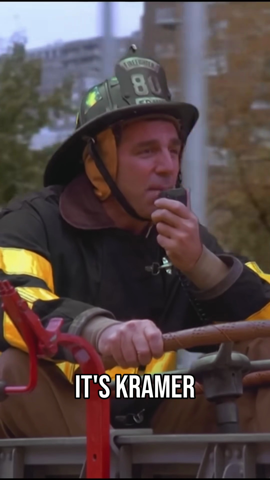 Kramer takes the wheel on Seinfeld