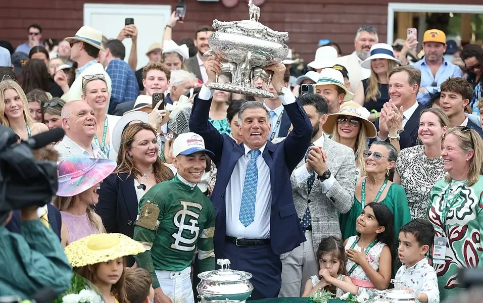 Golden Tempo wins Belmont Stakes, claims second Triple Crown leg