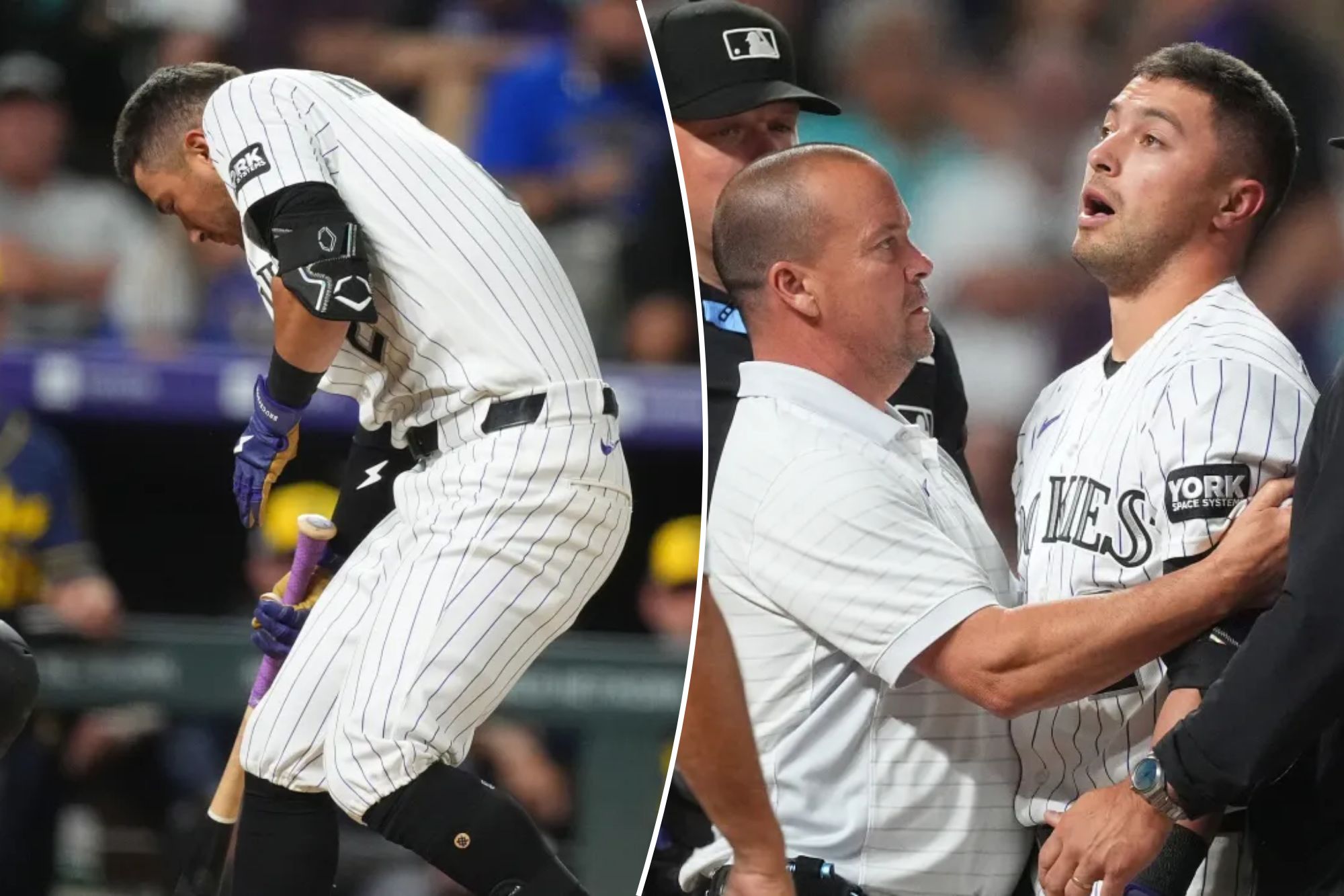 Jacob Misiorowski’s 98 mph pitch hits Rockies’ Tyler Freeman in head in ...