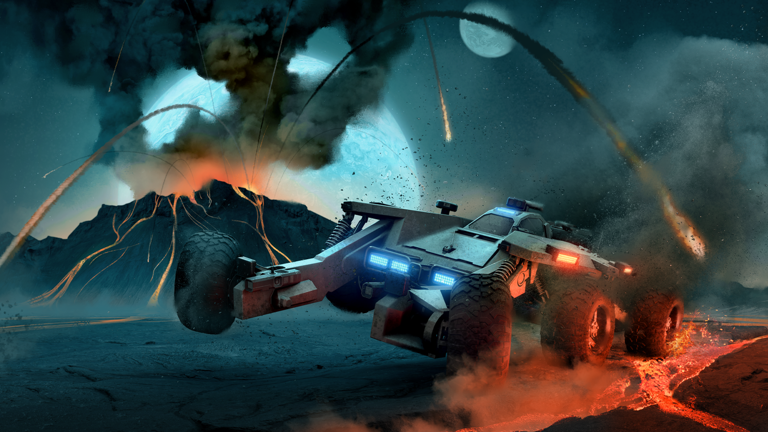 Off-road racing? Psh, try off-world racing: Exo Rally Championship just ...