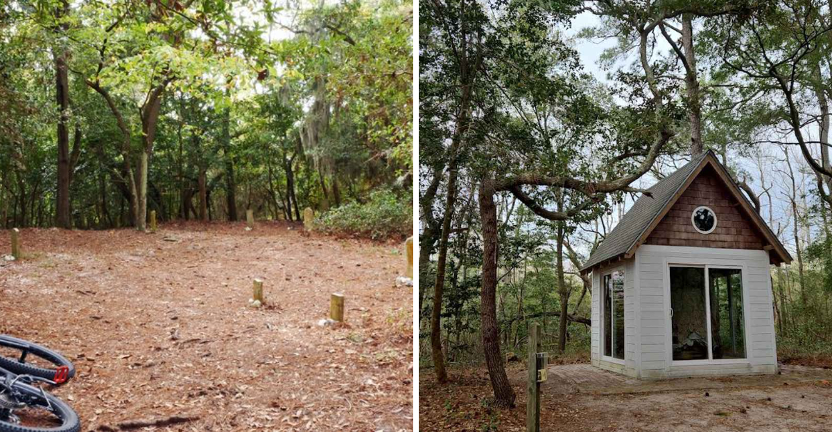 The eerie ruins of a remote Virginia settlement said to be founded by ...