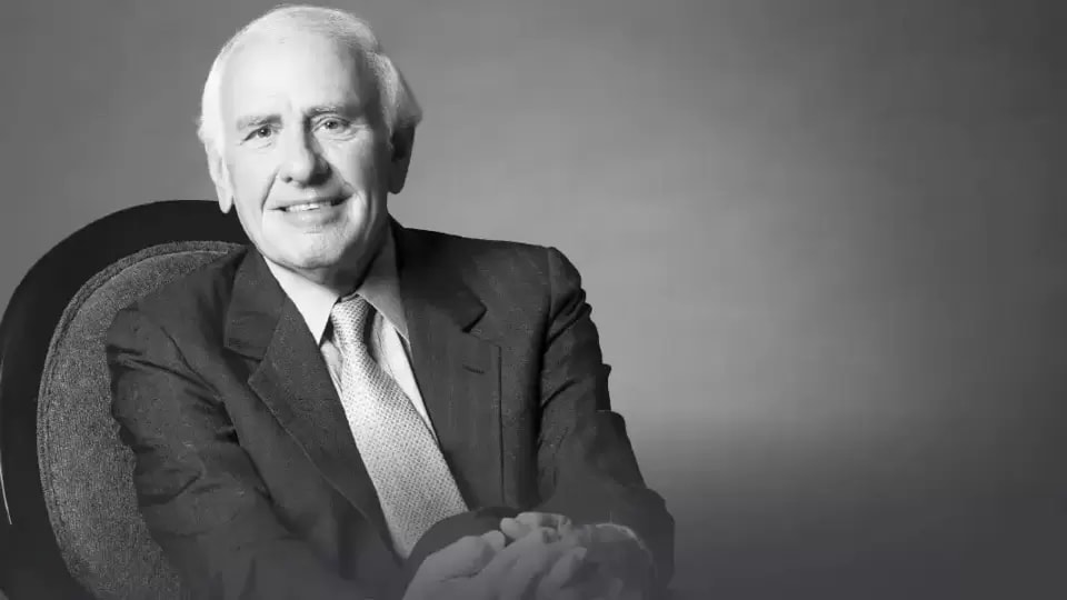 Quote of the day by Jim Rohn: 'Don't wish it were easier. Wish you were.'