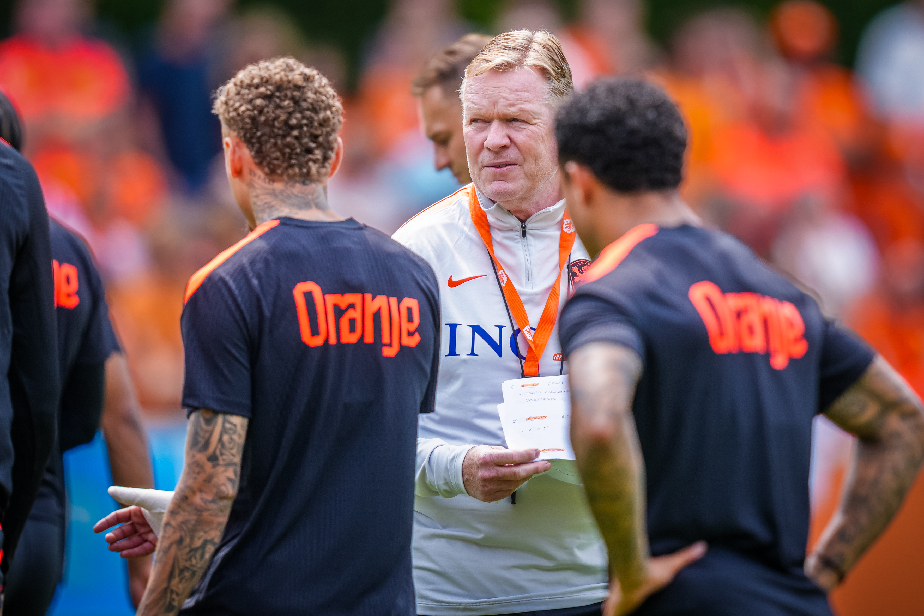 Alleen Van Nistelrooij ontbreekt tijdens afsluitende Oranje-training