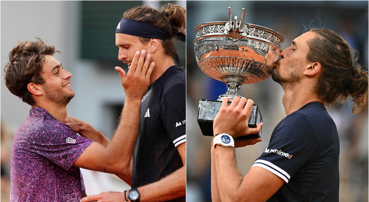Cobolli-Zverev, il tedesco vince il Roland Garros. L'azzurro si ferma ...