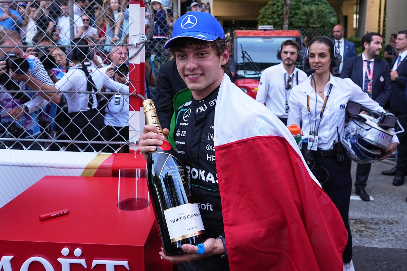 Kimi Antonelli wins delayed Monaco Grand Prix to extend his victory ...