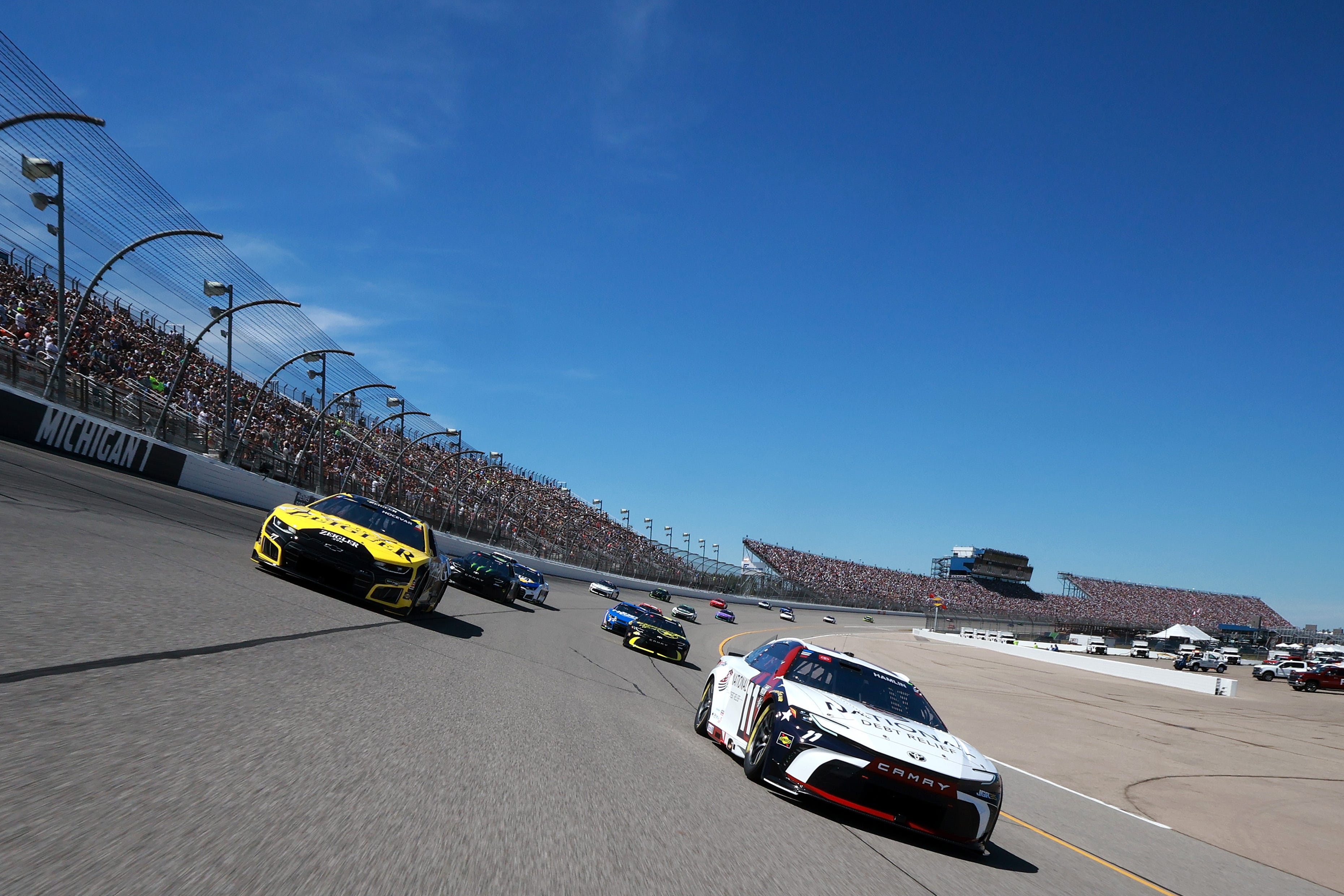 NASCAR results for Michigan race, full finishing order