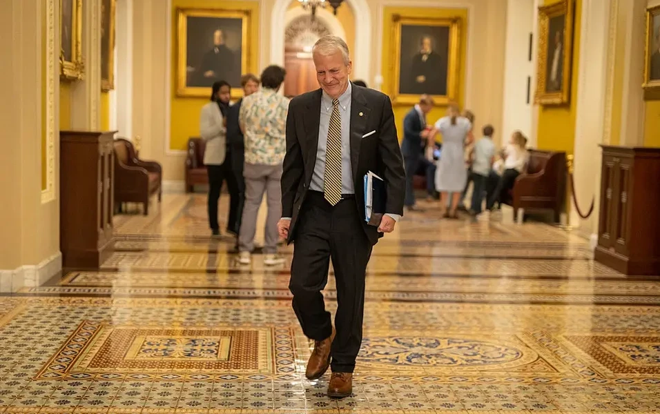 Sen. Sullivan accuses Democrats of backing namesake challenger