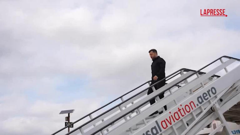 Regno Unito, l'arrivo di Zelensky per l'incontro con i Volenterosi