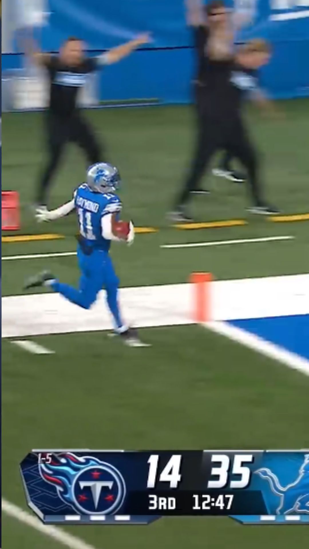 Detroit Lions explosive touchdown return highlights!
