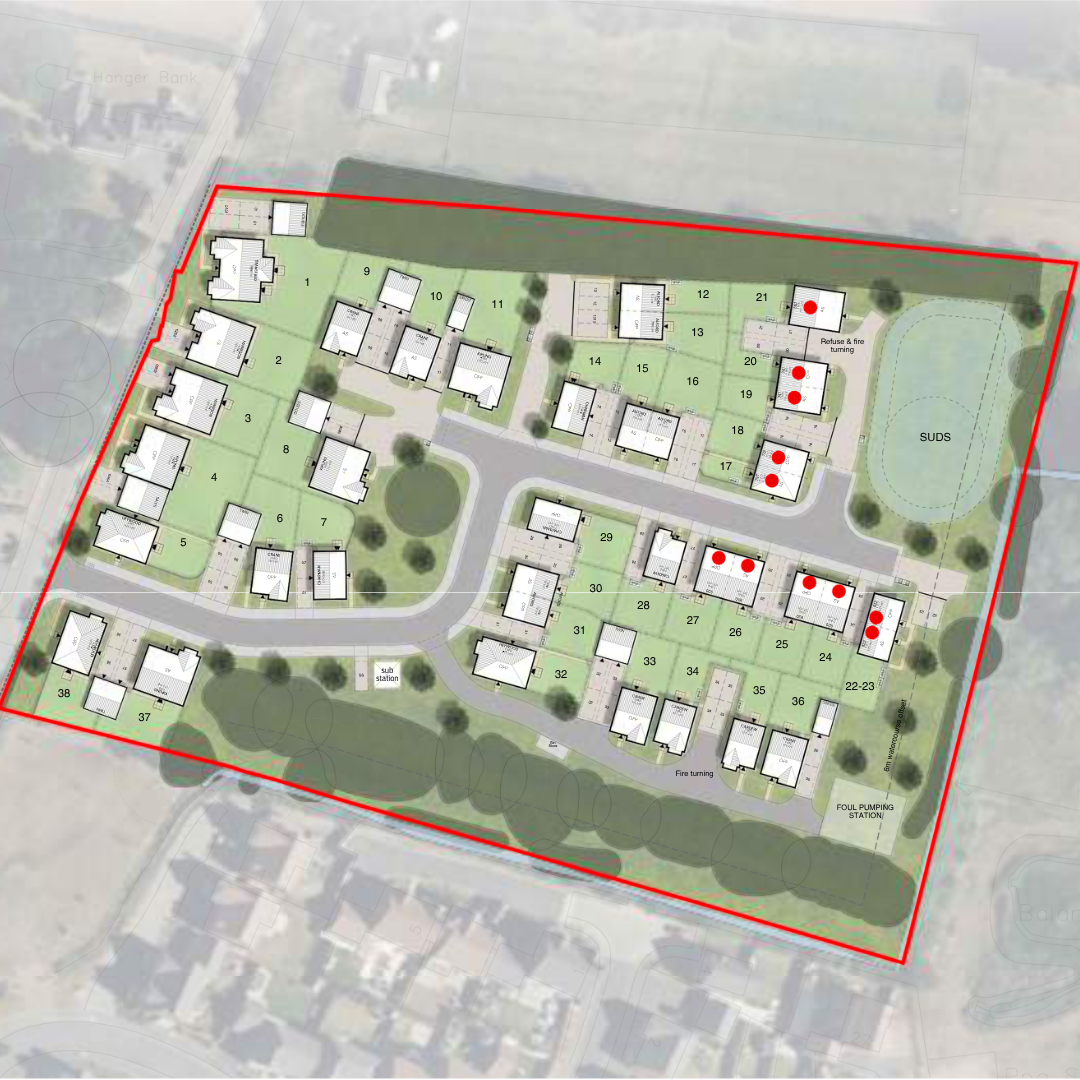 Plans submitted for £14m Derbyshire housing development