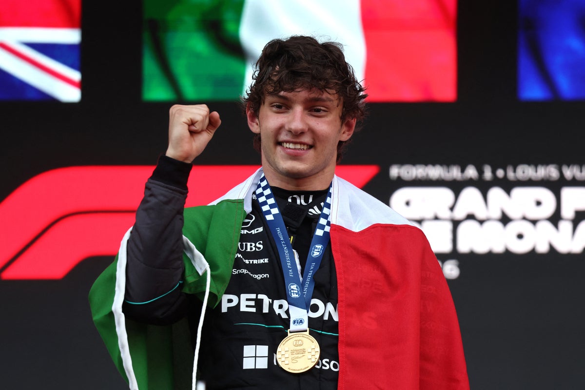 F1 Monaco GP live: Antonelli wins dramatic race ahead of Hamilton