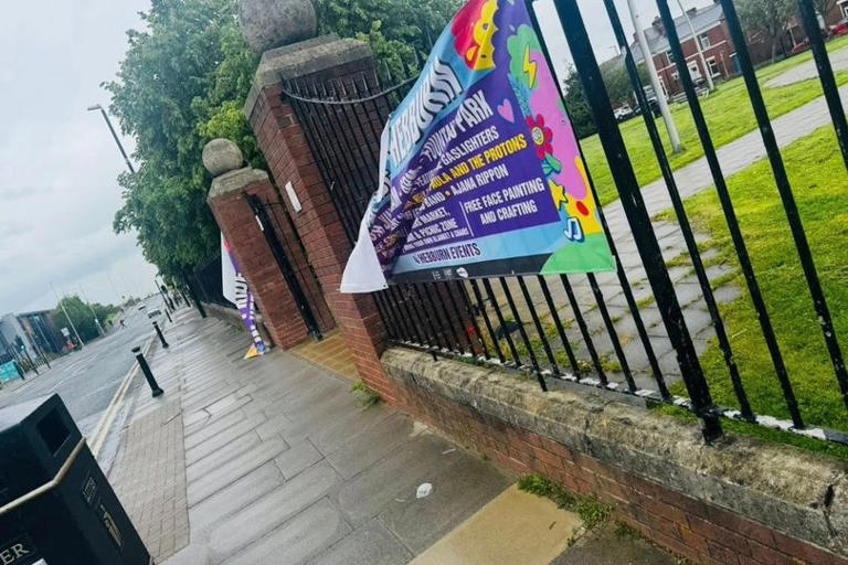 Pride volunteers subjected to 'disgraceful' abuse after banners torn ...