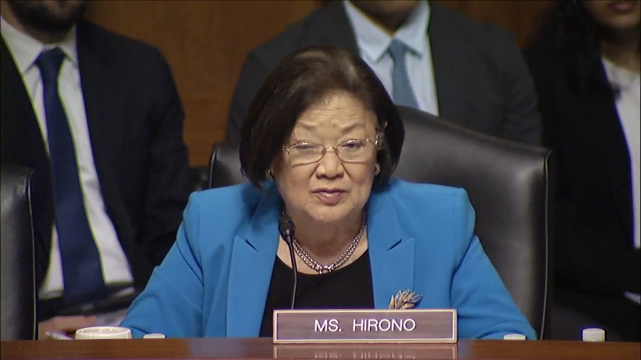 'This is a fairly bizarre hearing': Mazie Hirono calls out MAGA ...