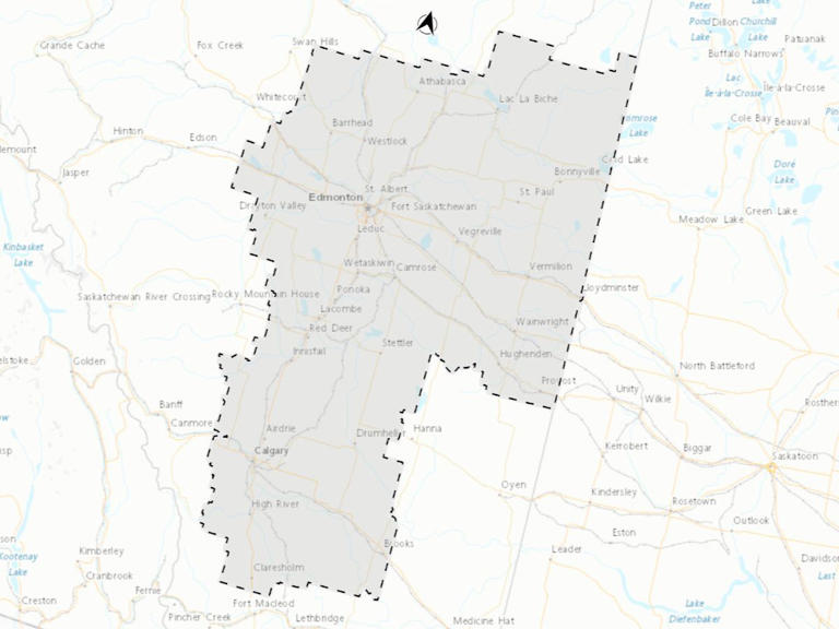 Weather office says funnel clouds possible in parts of Alberta
