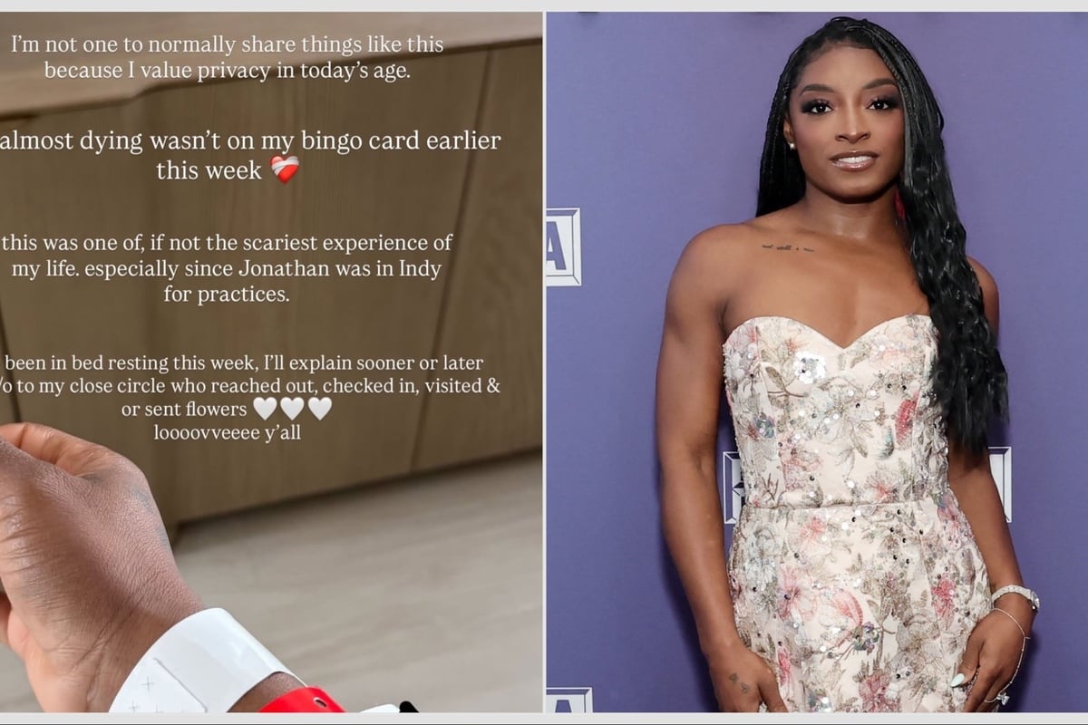 Simone Biles reveals she almost died in terrifying health scare – what ...