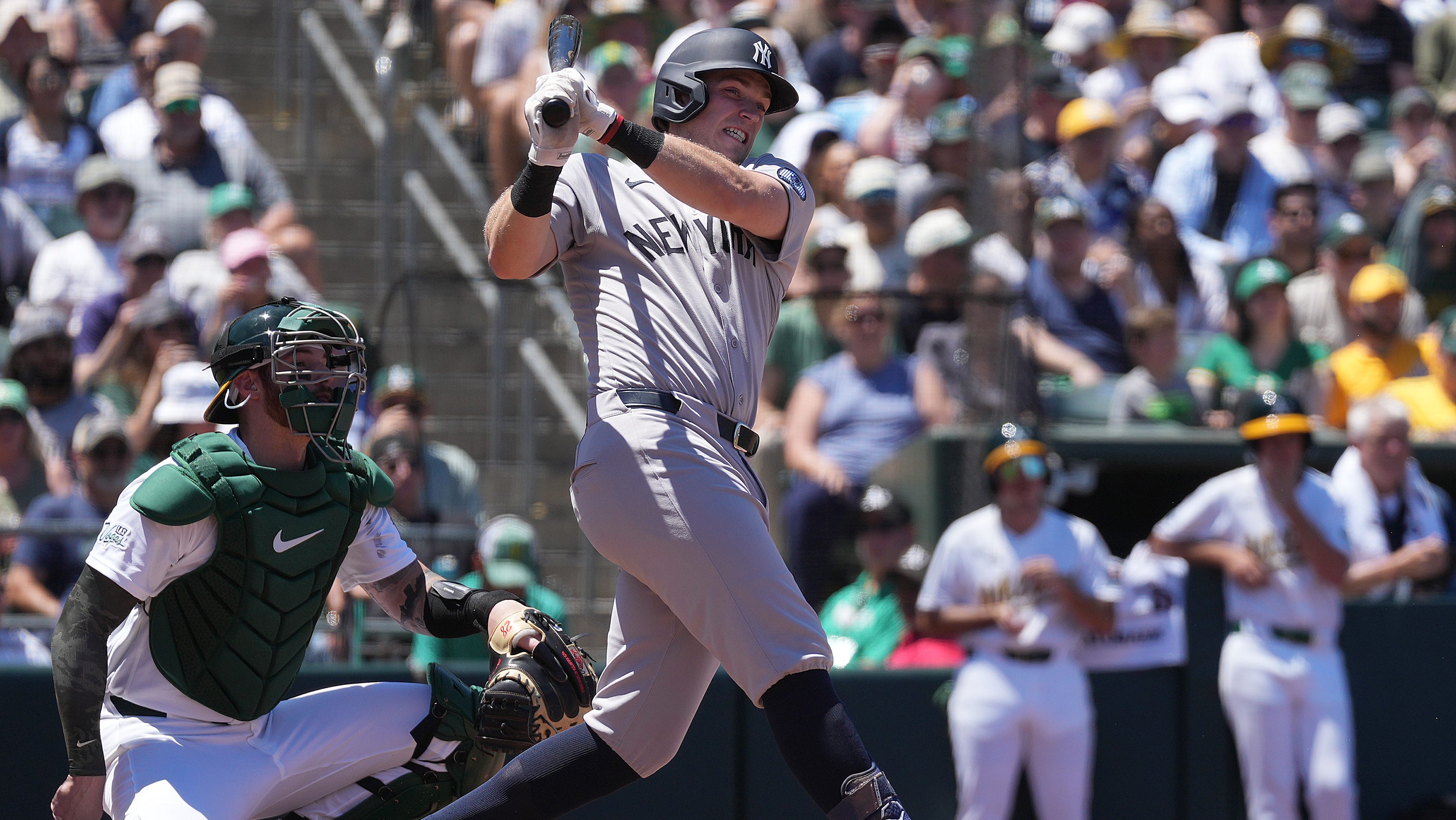 Yankees’ Aaron Boone shuts down Ben Rice move after Austin Wells injury