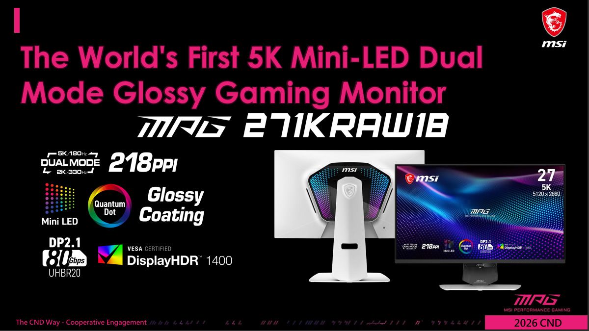 MSI, Gigabyte debut new 5K 27-inch mini-LED monitors with 2,304 dimming ...