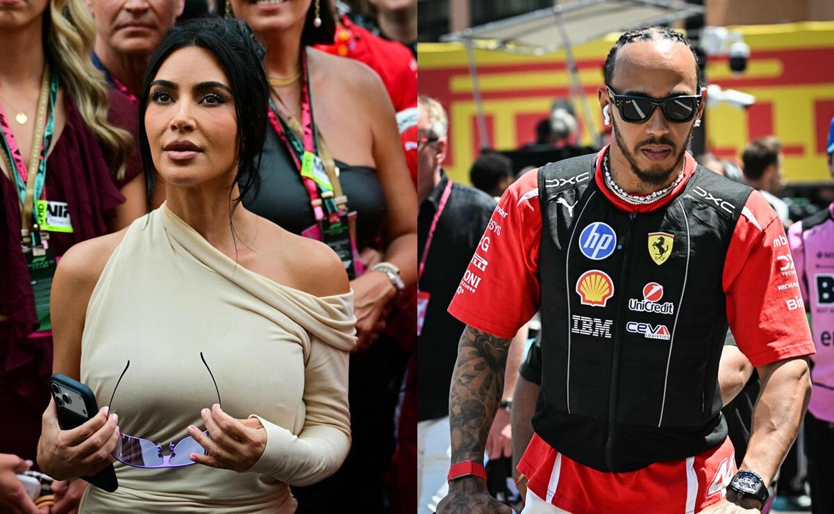 Kim Kardashian, pareja de Lewis Hamilton, se roba la atención en el GP ...