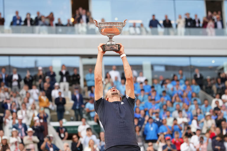 Years of pent-up emotions came flooding out of Alexander Zverev when he ...