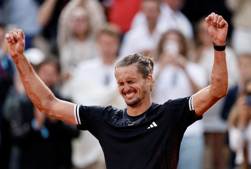 Tennis - Zverev tears down the wall to enter Grand Slam winners' circle ...