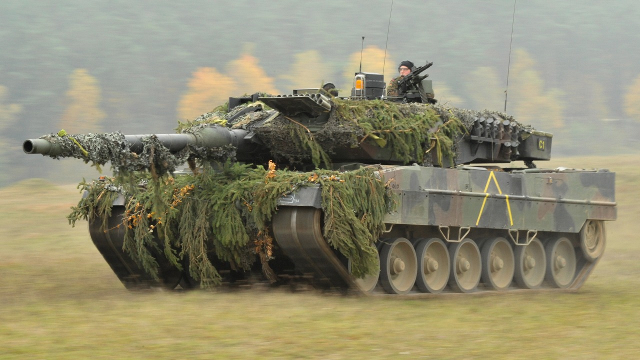 A modern battle tank can weigh over 60 tons yet sprint past 40 mph