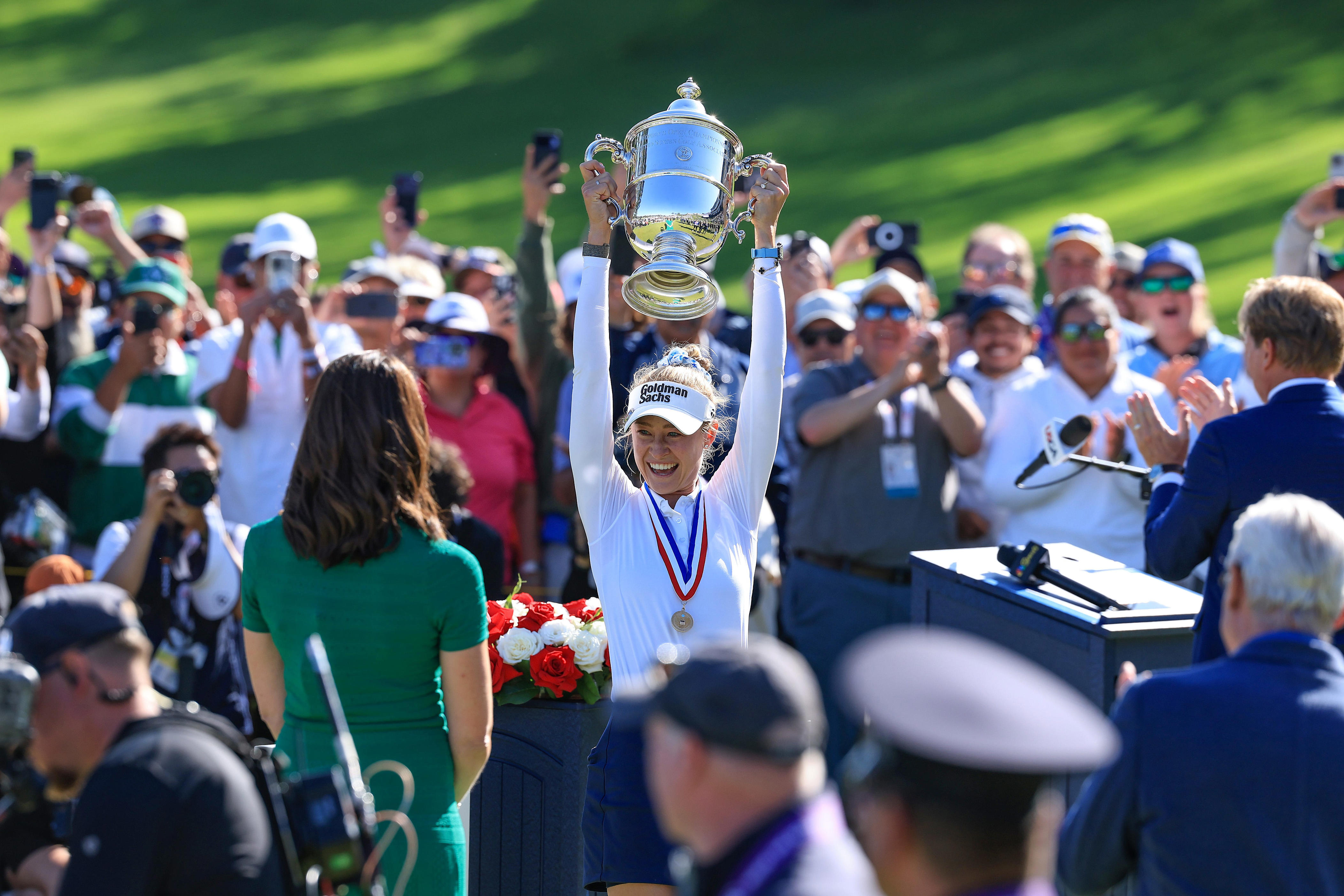 13 photos of Nelly Korda winning the 2026 US Women's Open