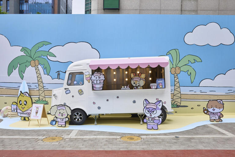 Seventeen scoops up fans across Asia with its ice cream themed pop-up