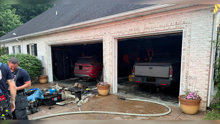Ohio Twp. FD: Dog alerts family to early morning fire in Newburgh