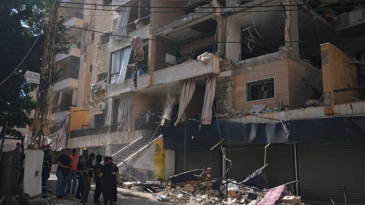 Israel launches airstrikes in southern Beirut amid ceasefire tensions