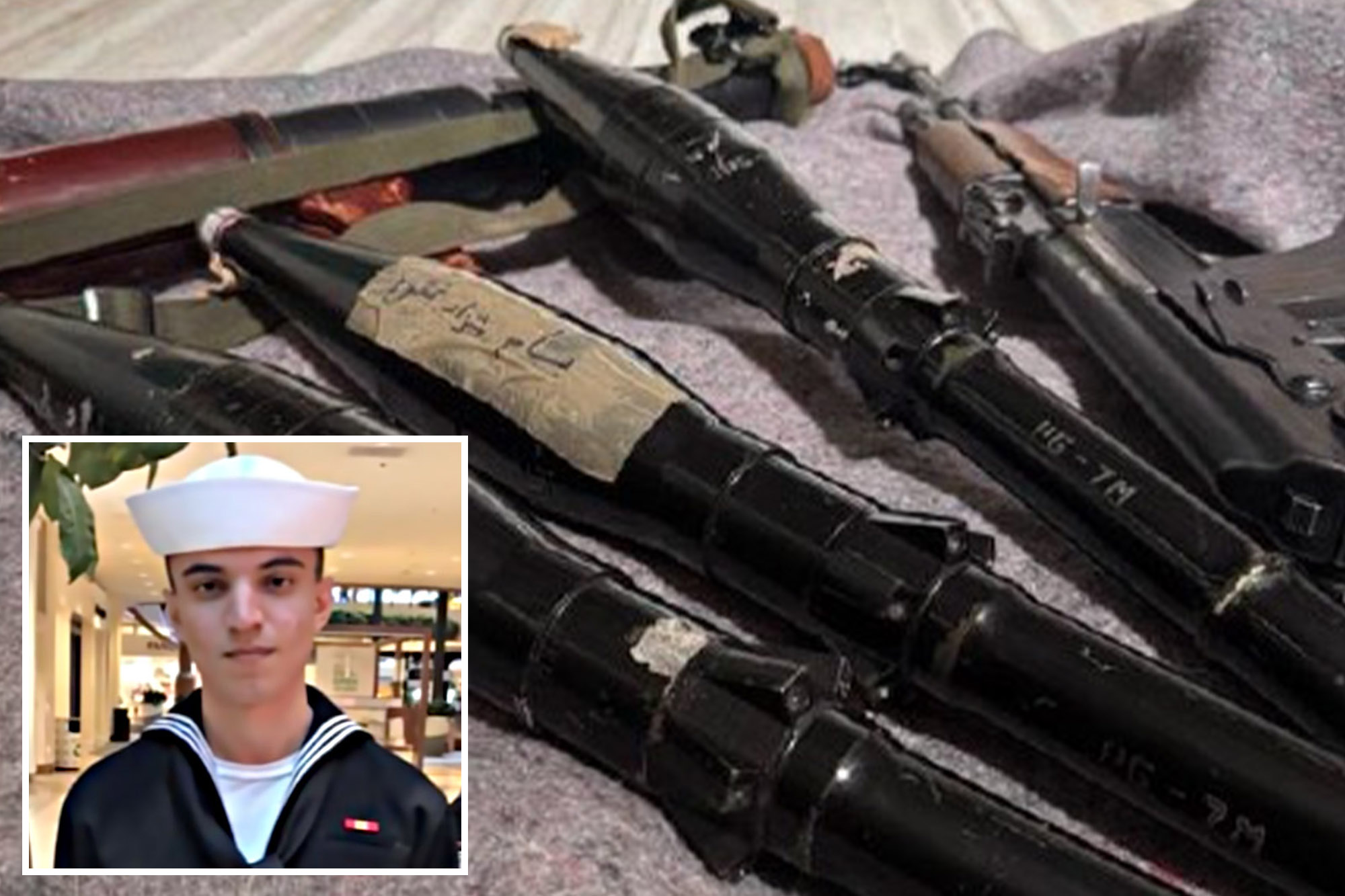 Terrifying arsenal of rockets Navy sailor tried to buy for mass murder ...