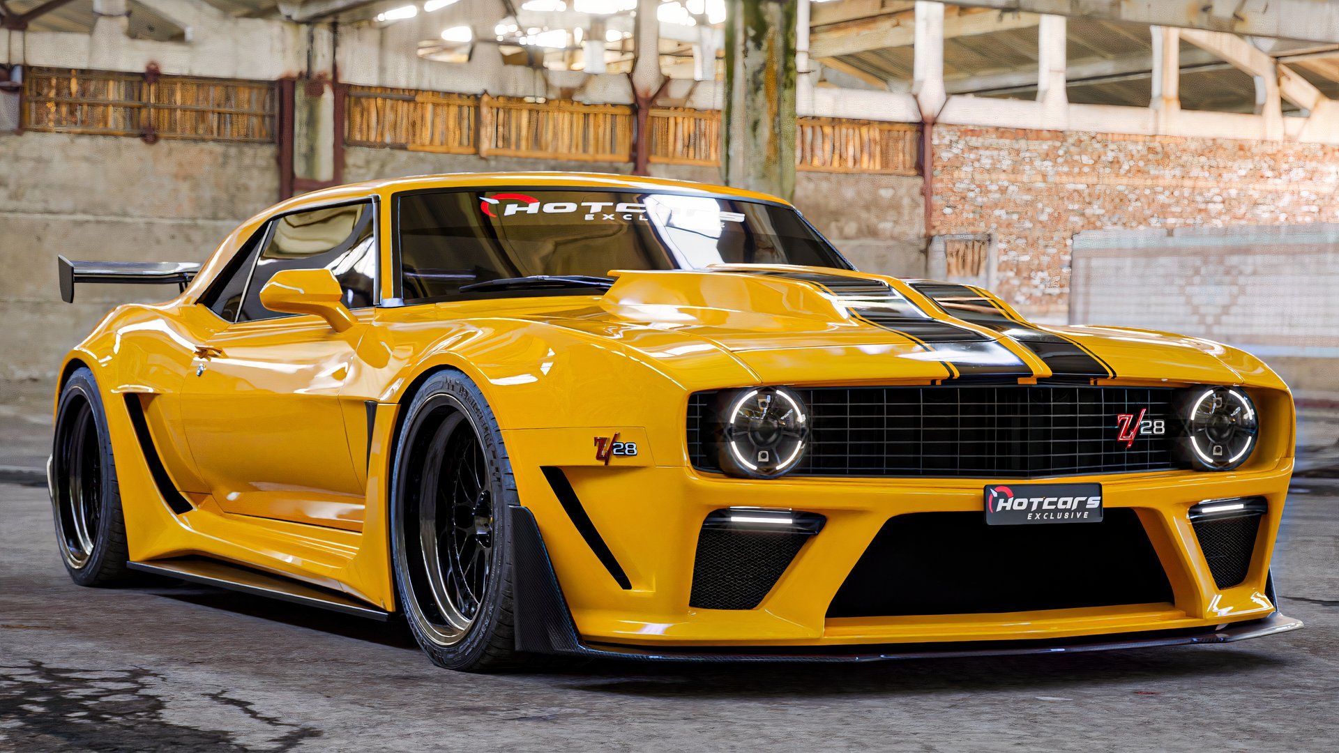 The wildest widebody 1969 Camaro Z/28 you will see