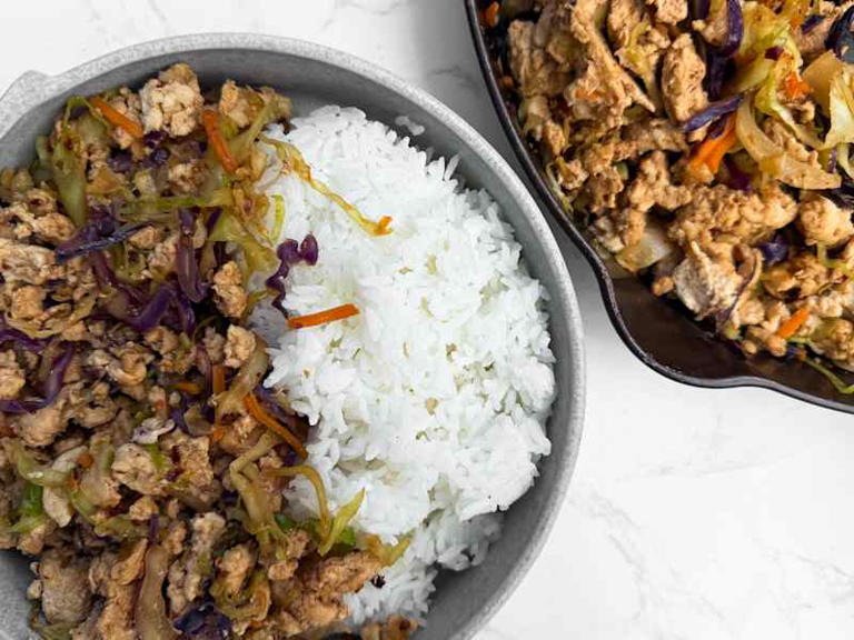 Whenever I have a pound of ground chicken, I make this 3-ingredient ...