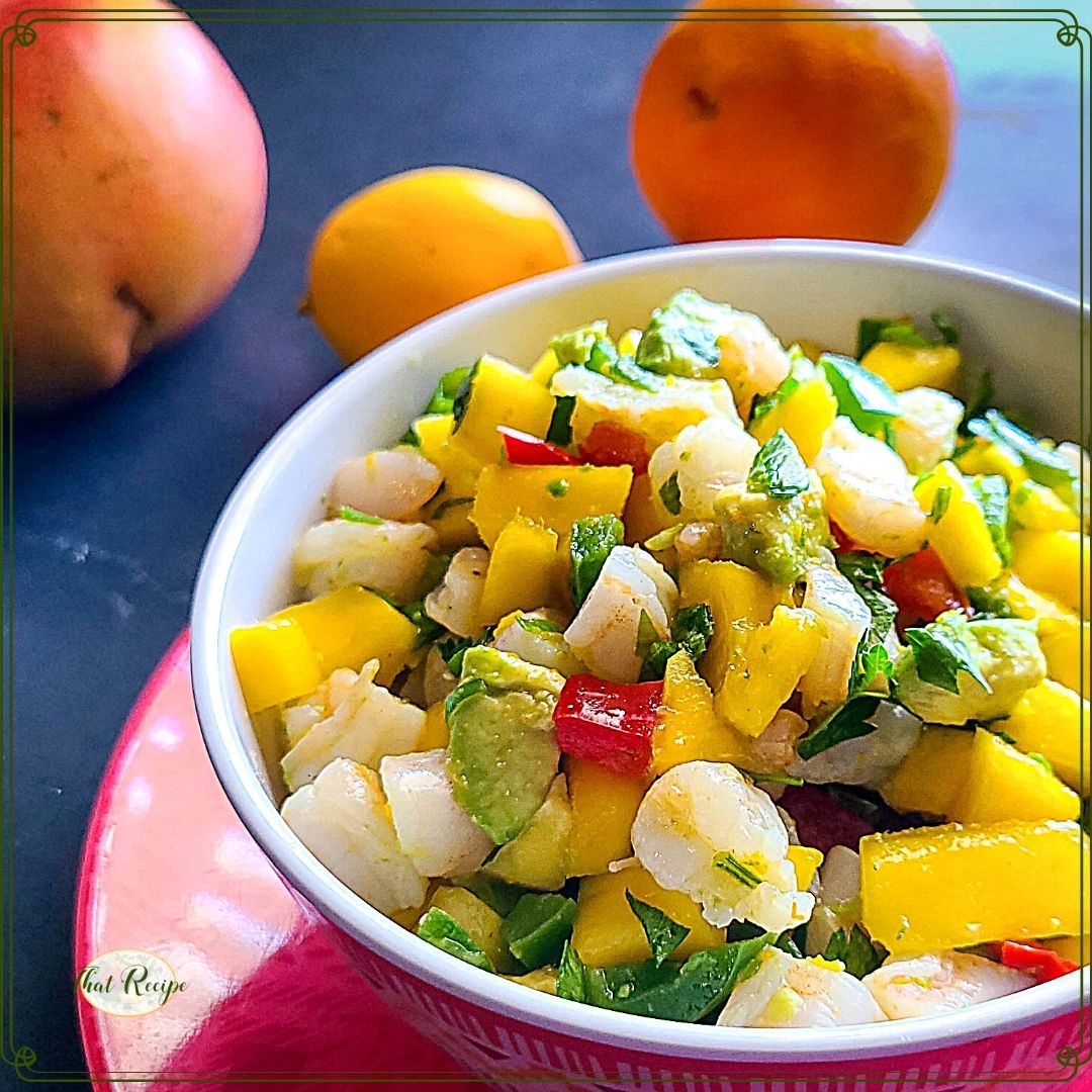 Flavorful (and easy) shrimp and mango ceviche is perfect for summer