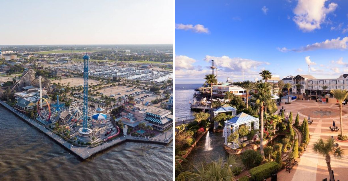 This Texas destination combines thrill rides and coastal scenery in one ...