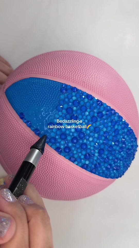 How to make sparkling balls for crafts