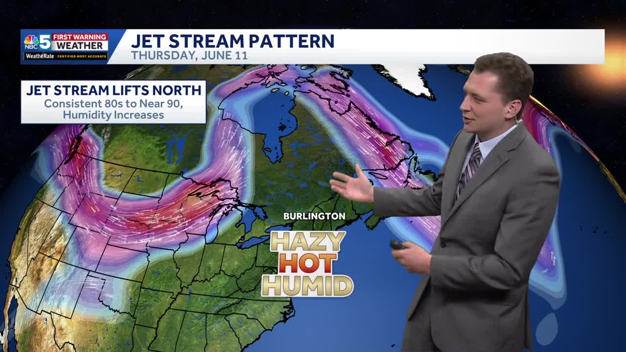 Sunshine and low humidity until Wednesday, when rain chances and ...
