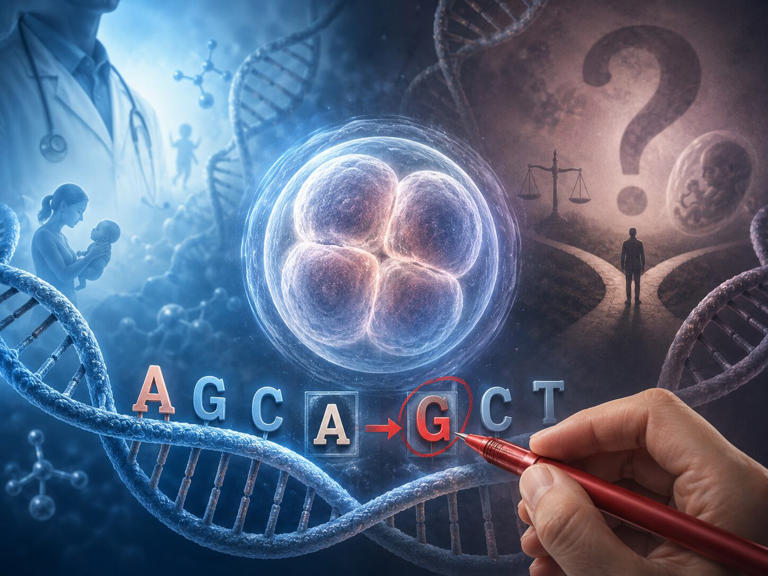 DNA 'typo' fixed in human embryos