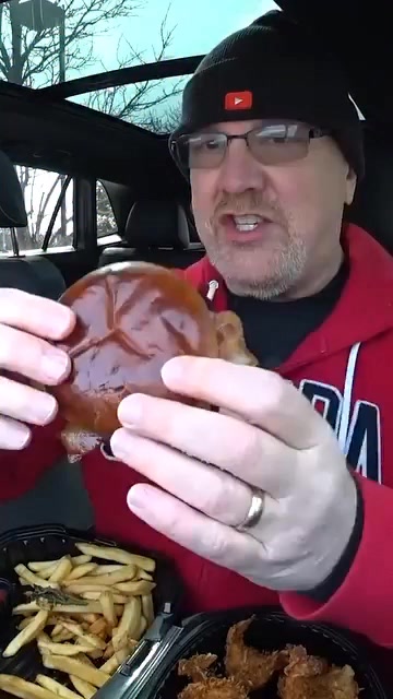 Wagyu bacon burger tasting