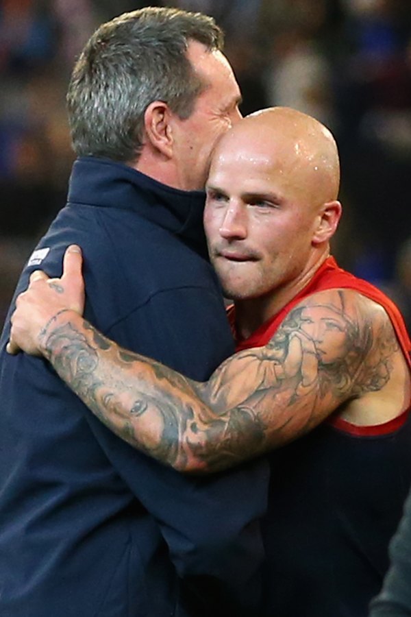 The Neale Daniher message that put a Demons great on the slide