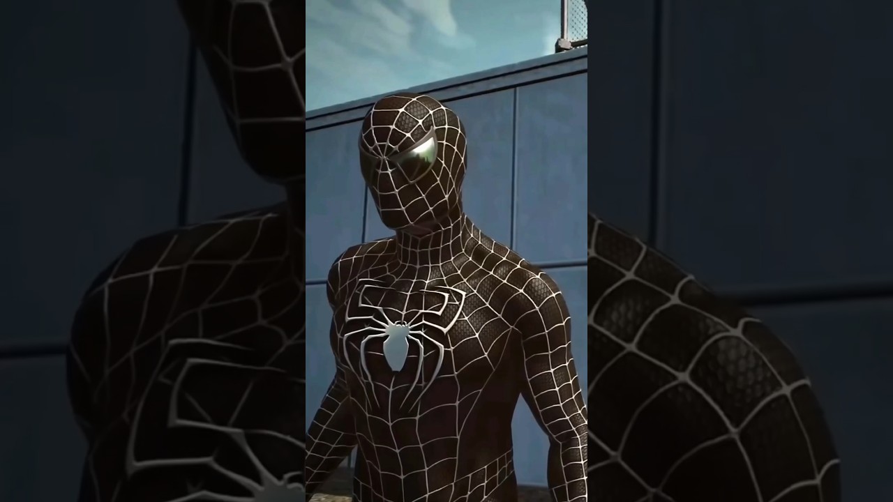 Evolution of Peter Parker’s black suit in all Spider-Man games # ...