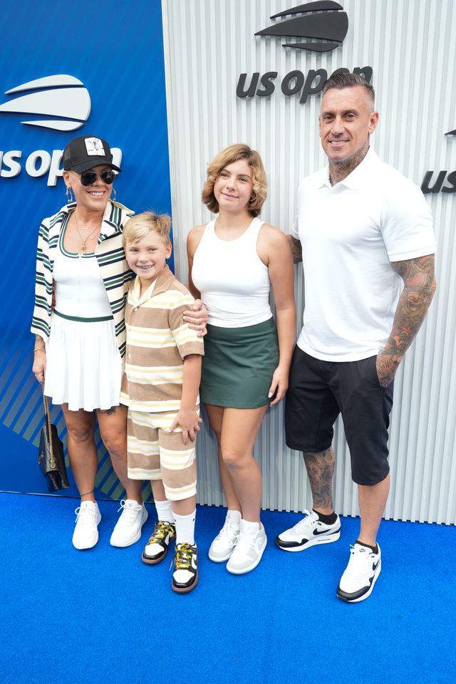 Pink has rare red carpet date night with husband Carey Hart and ...